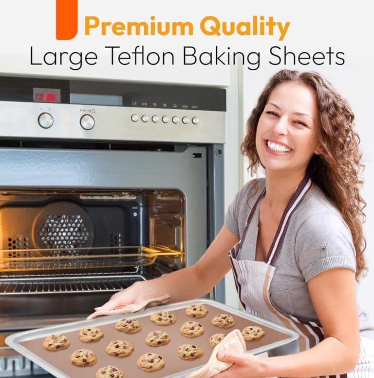 PTFE Teflon Sheet - Reusable Baking Mat and Heat Press